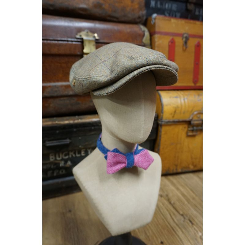 Bond Cap in Red & Blue Check